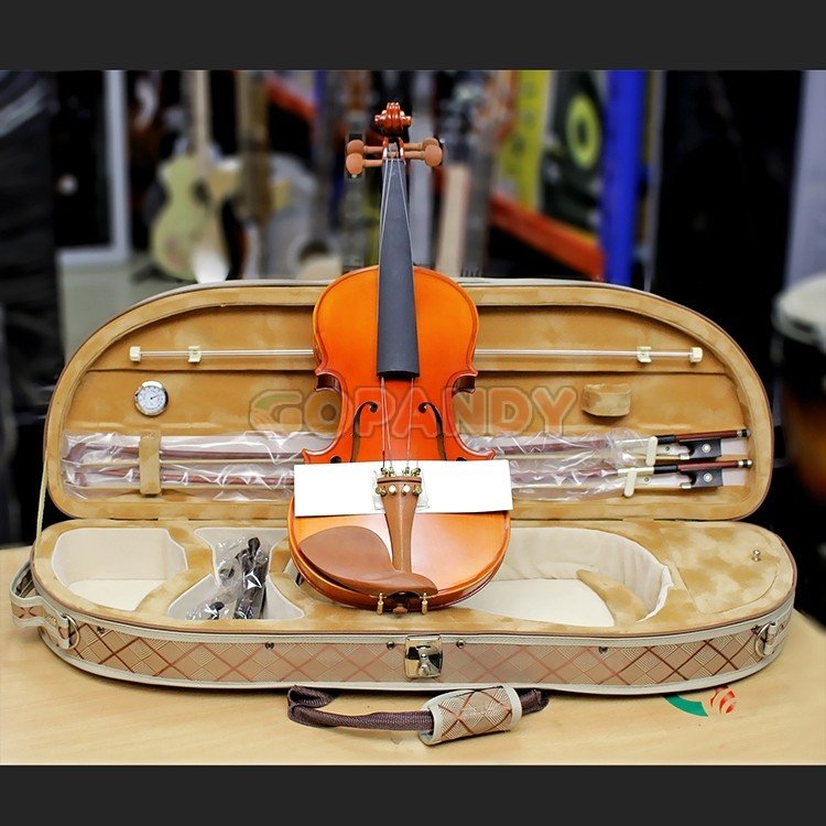 Hallmark UK 4/4 Pro Performance Violin Complete Set - Checkered Case ...