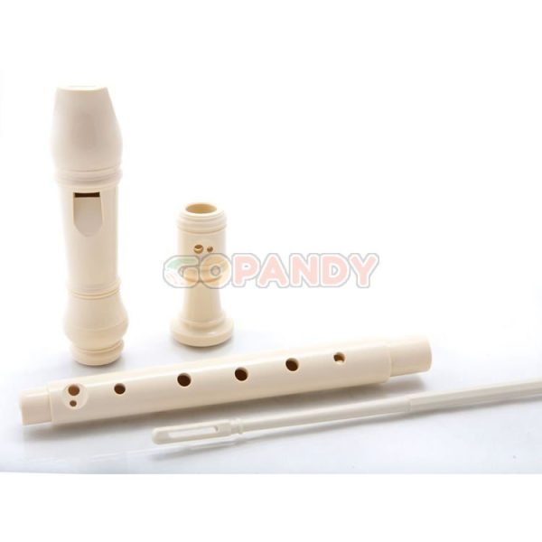 Ivory Descant Flute Recorder with Fingering Chart – Gopandy Musical