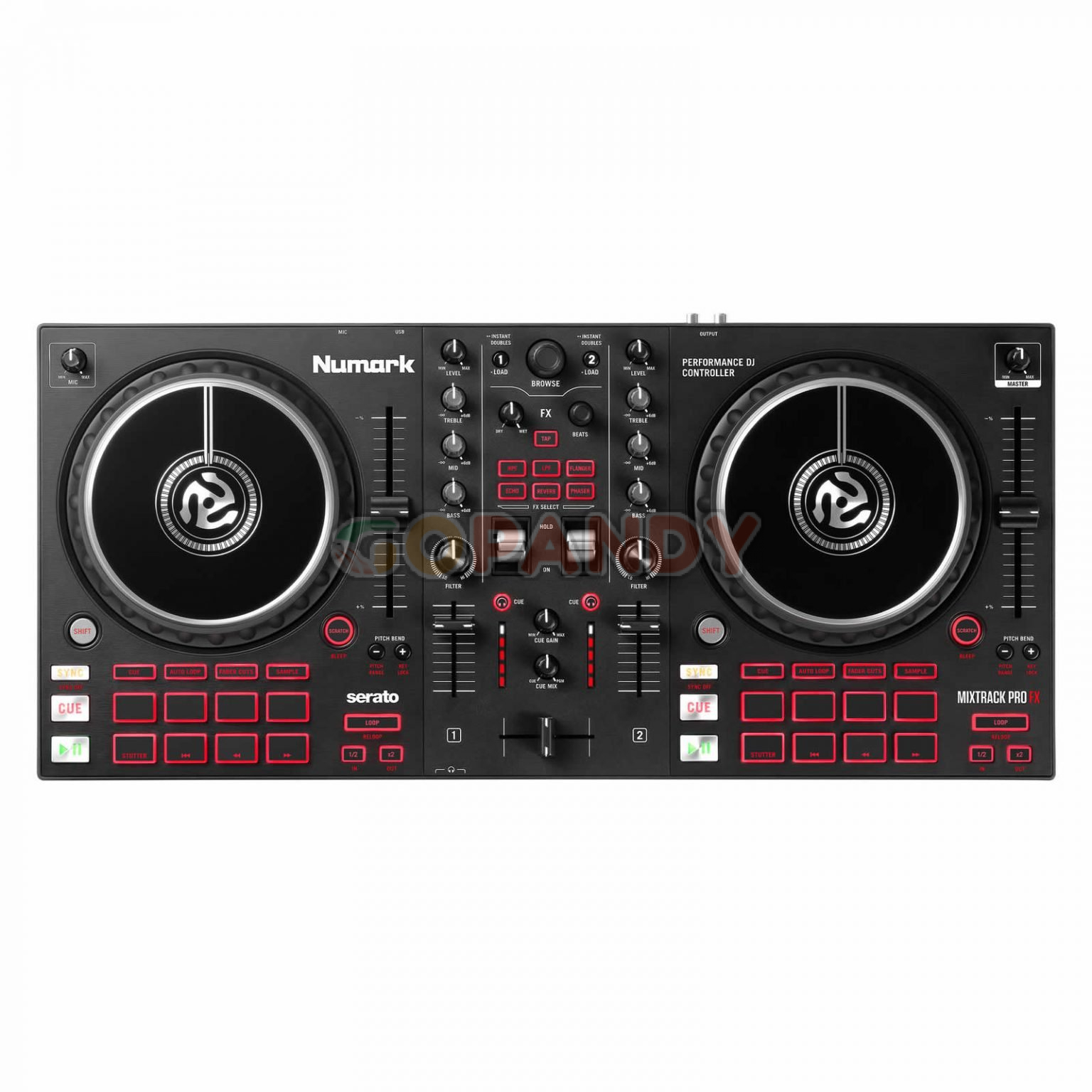 Numark Mixtrack Pro FX 2 Channel DJ Controller – Gopandy Musical